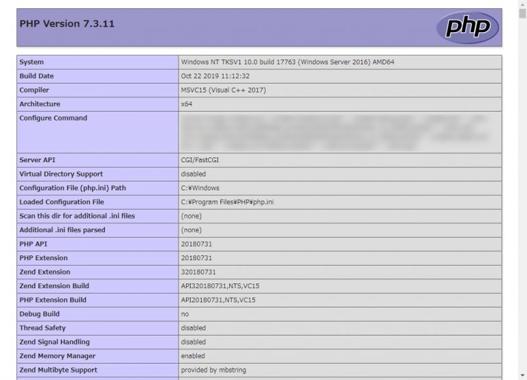 [PHP] Windows Server + IIS 環境でのバージョンアップ | TKSOFT