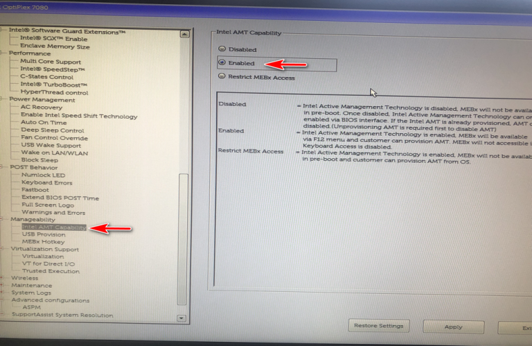 [DELL] Intel vPro, AMT, MEBx でリモート | TKSOFT